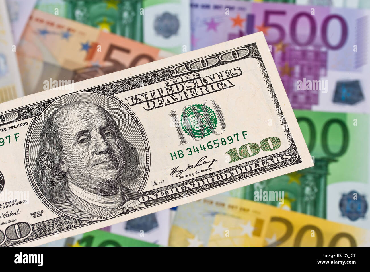 Dollaro ed euro note differenze simbolo euro dollaro -Fotos und ...