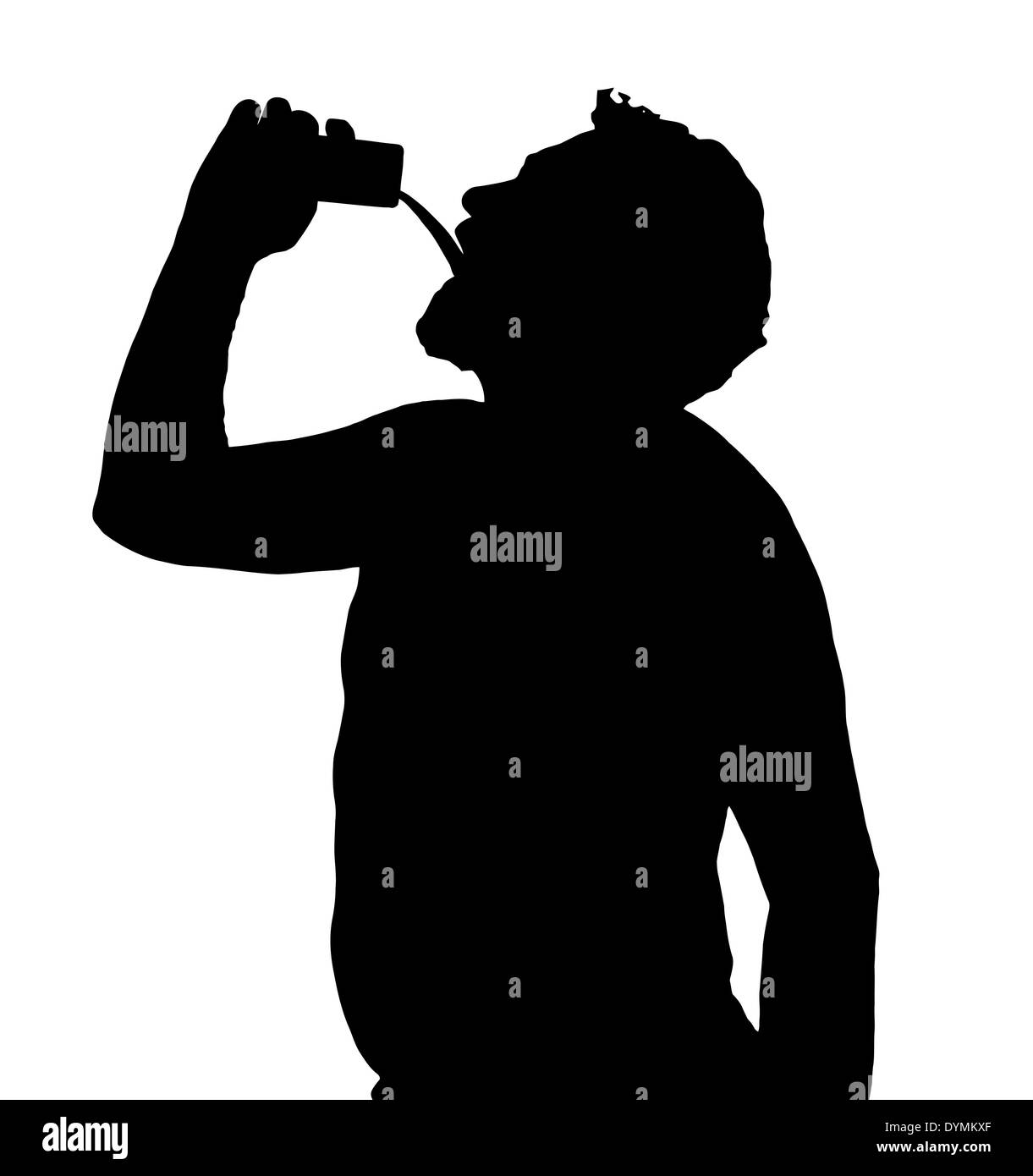 Silhouette Man Drinking Beer Stockfotos und -bilder Kaufen - Seite 2 ...