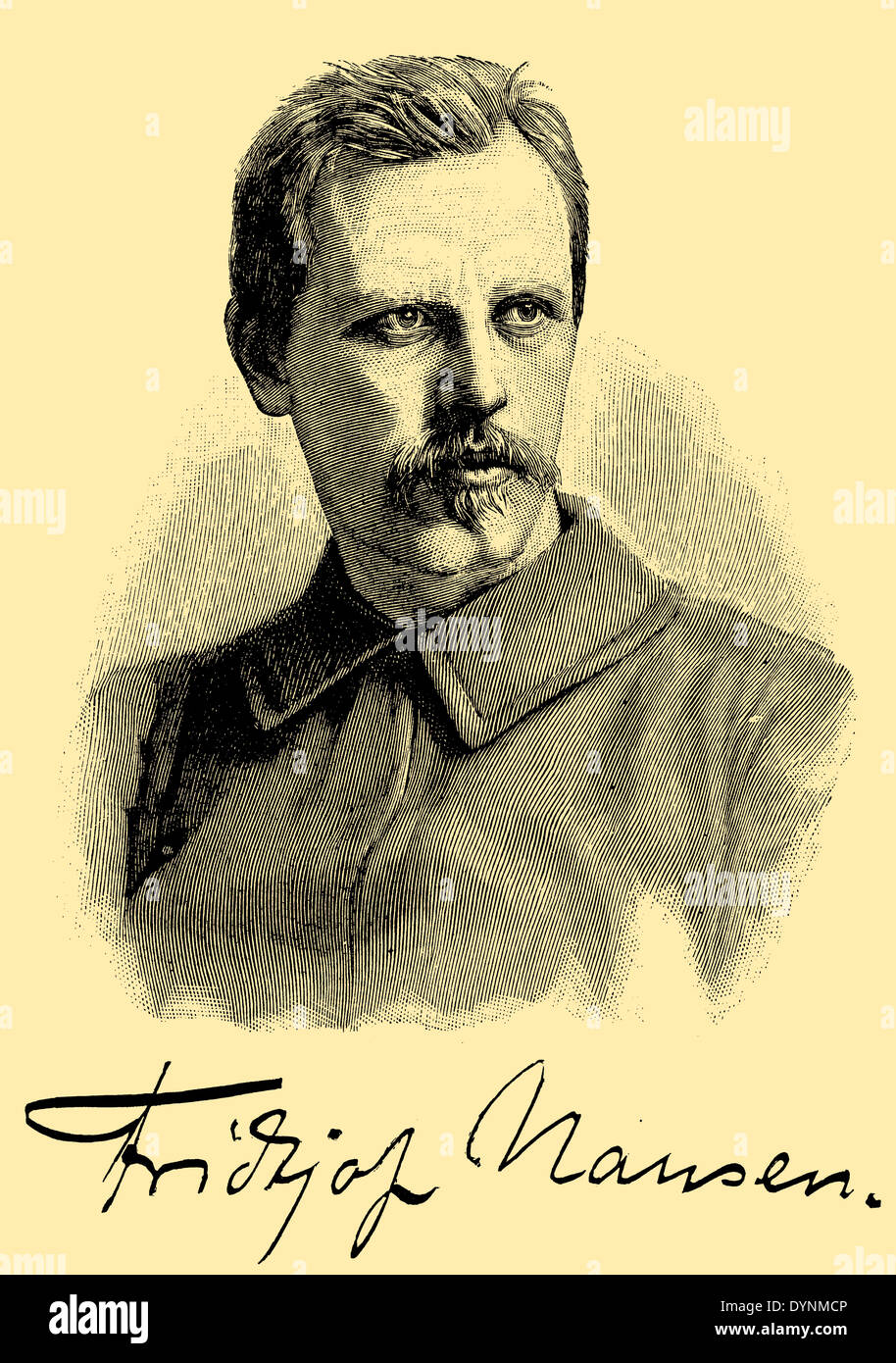 Fridtjof nansen porträt Stockfotos und -bilder Kaufen - Alamy