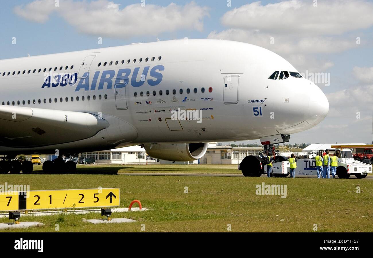 Foto von airbus a380 -Fotos und -Bildmaterial in hoher Auflösung – Alamy