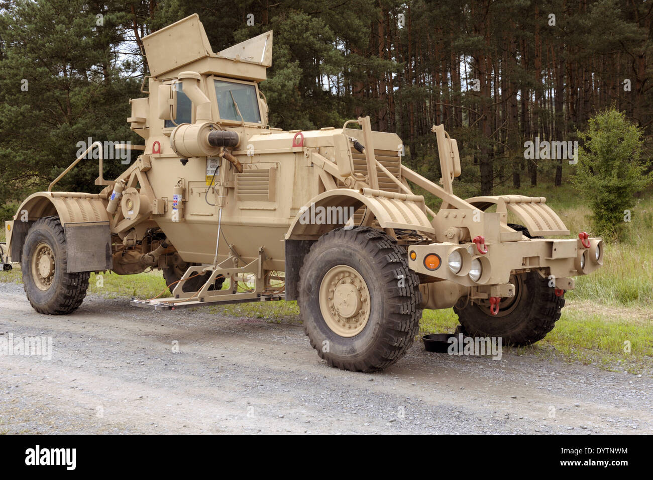 Ein Husky VMMD Fahrzeug Stockfotografie - Alamy