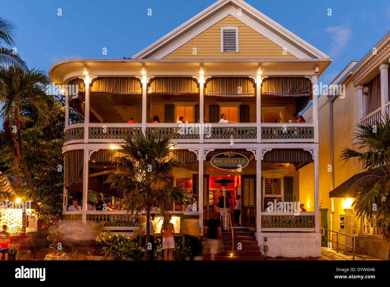 Key West Florida Keys Restaurant Restaurants Stockfotos & Key West ...