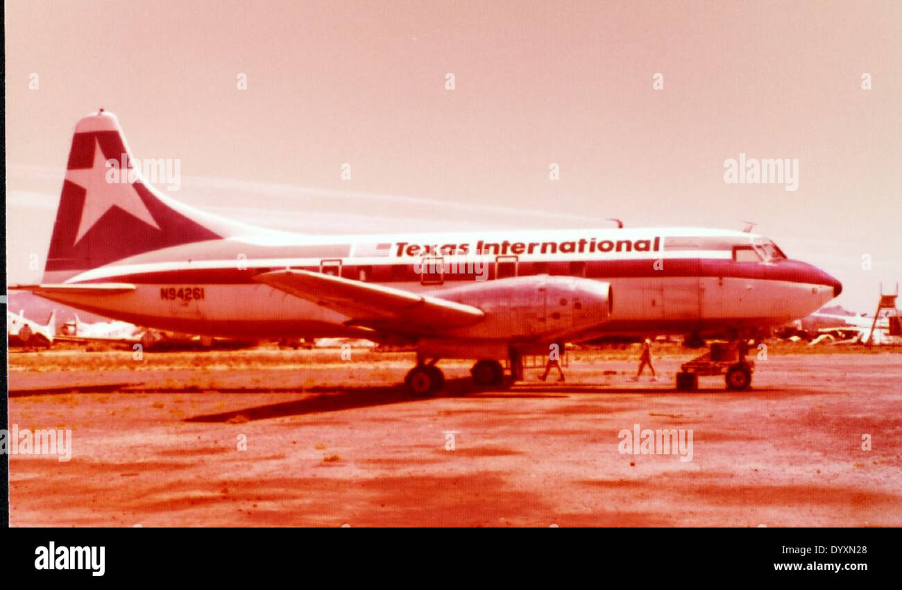 Convair CV-600-240 D, Convair Liner Stockfotografie - Alamy
