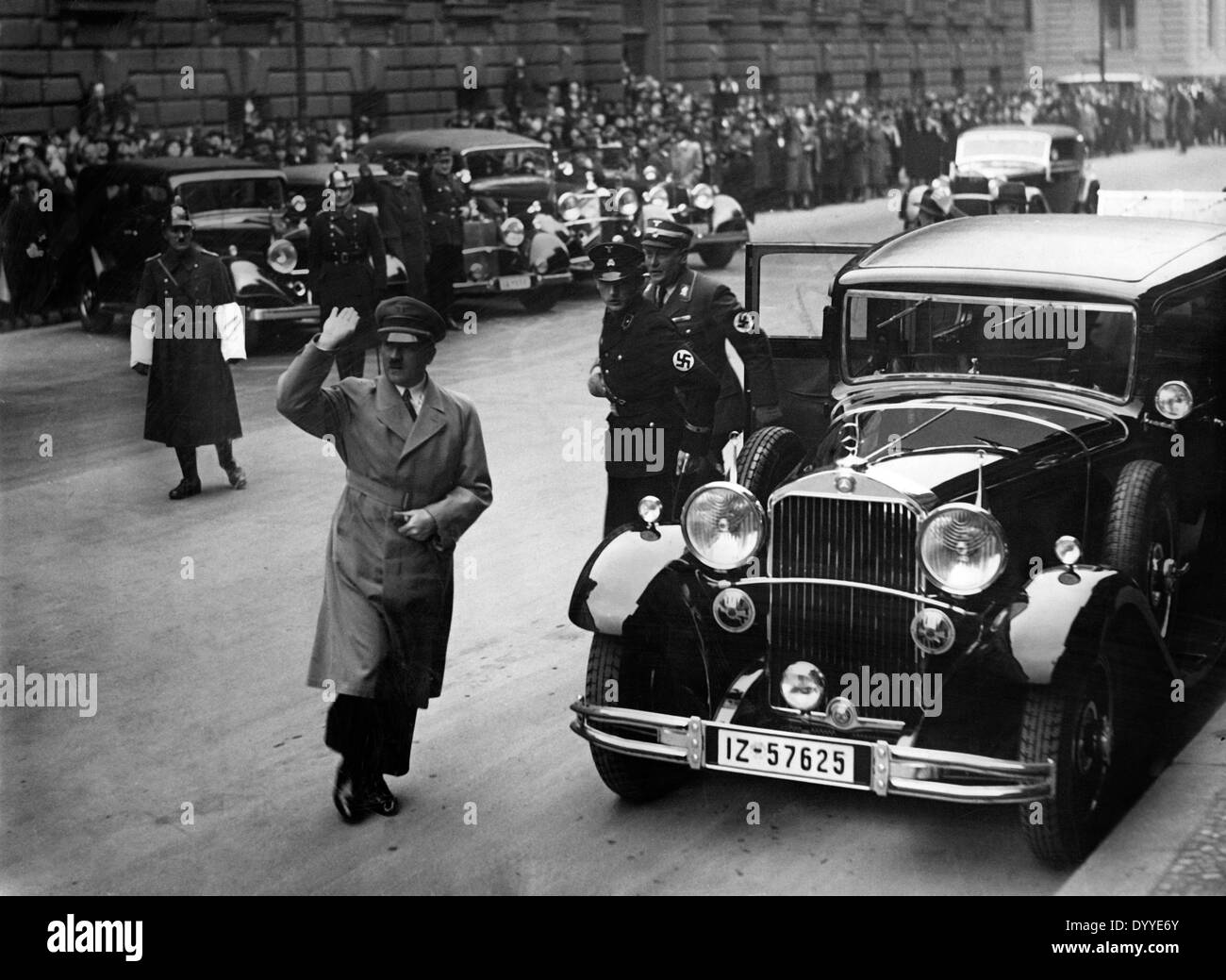 Adolf Hitler in Berlin, 1935 Stockfotografie - Alamy