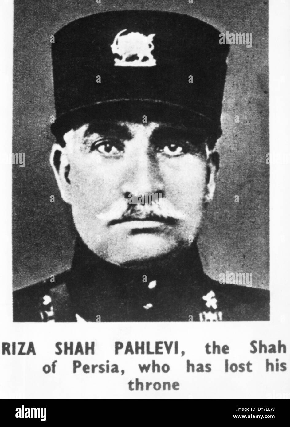 Reza Pahlevi Fotos Und Bildmaterial In Hoher Auflösung Alamy