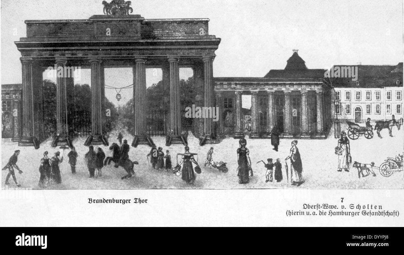 Brandenburger tor 1945 Schwarzweiß-Stockfotos und -bilder - Alamy