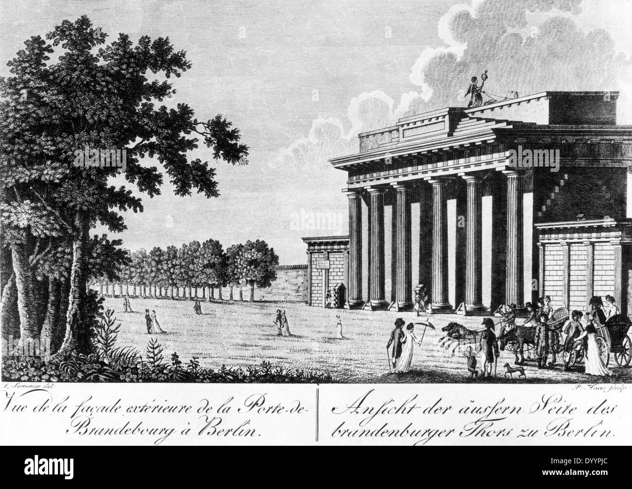 Brandenburger tor 1945 Schwarzweiß-Stockfotos und -bilder - Alamy
