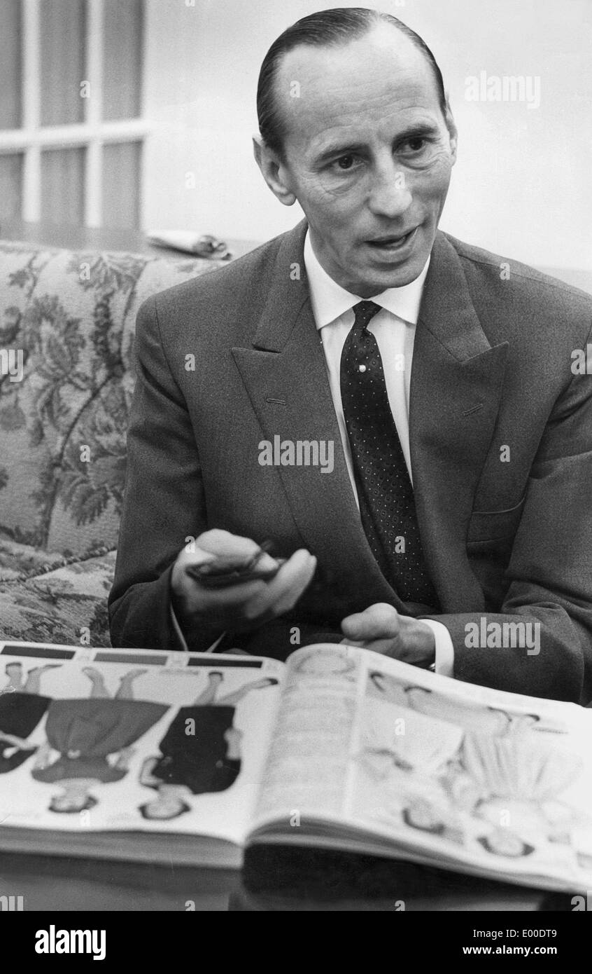 Josef Neckermann, 1960 Stockfotografie - Alamy