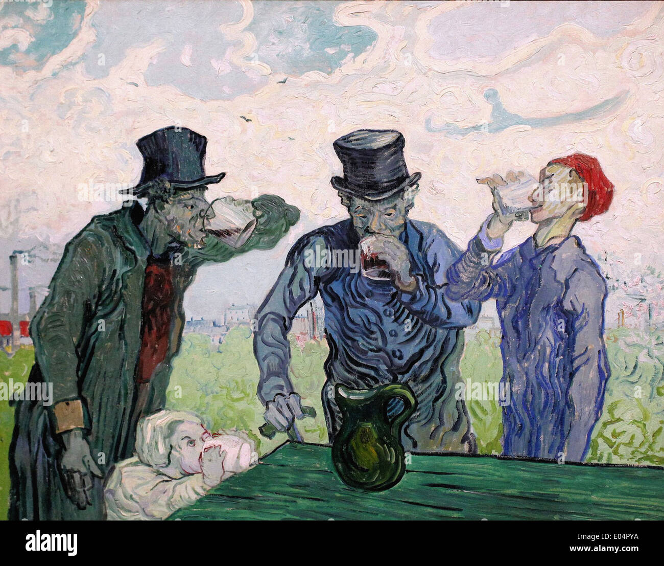 Malerei vincent van gogh die trinker -Fotos und -Bildmaterial in hoher ...