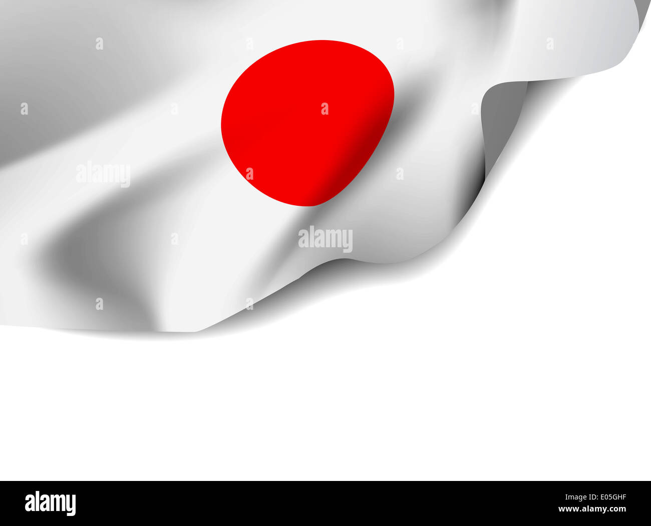 Wellenflagge von japan -Fotos und -Bildmaterial in hoher Auflösung – Alamy