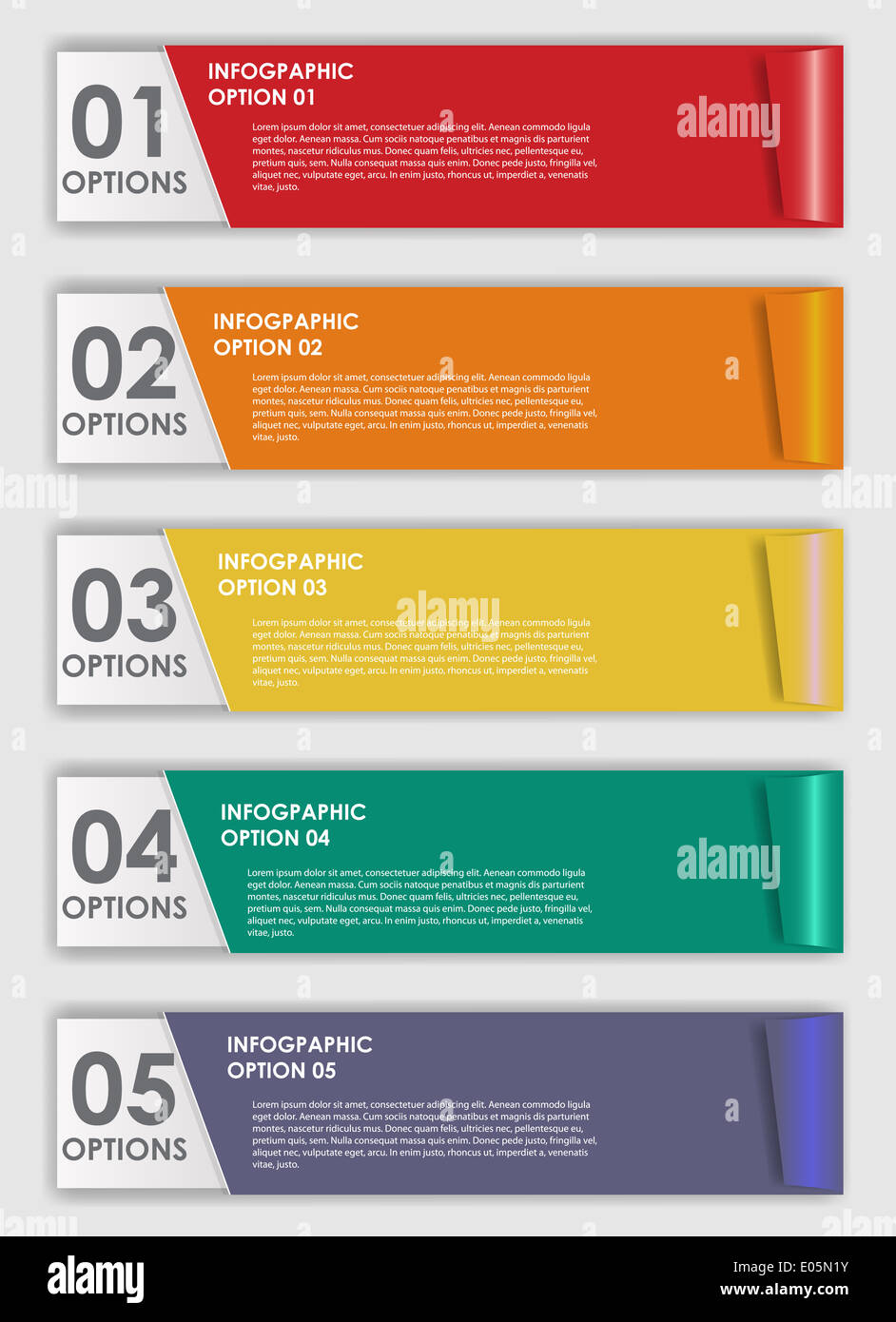 Infografik-Vorlagen für Business-Vektor-Illustration Stockfotografie ...