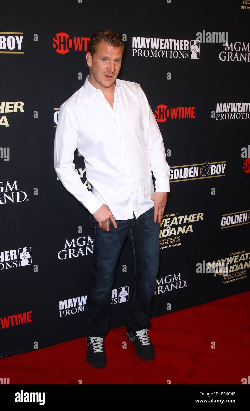 Las Vegas, NV, USA. 3. Mai 2014. Dash Mihok im Ankunftsbereich für VIP ...