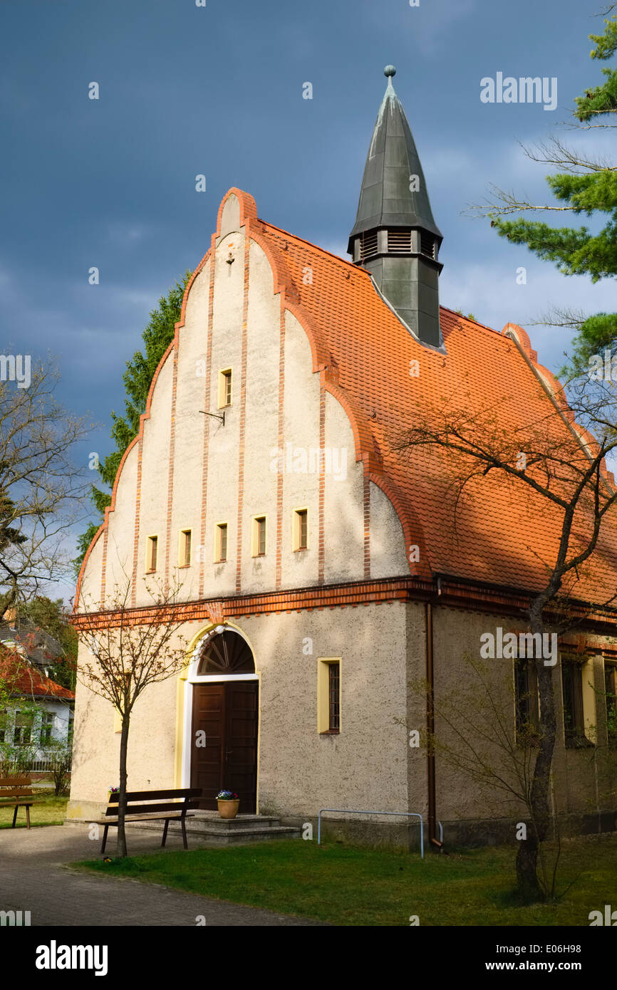 Dorfkirche Bad Saarow, Brandenburg, Deutschland Stockfotografie - Alamy