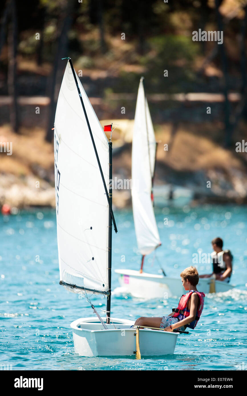 Wettkampf jungs Stockfotos und -bilder Kaufen - Alamy
