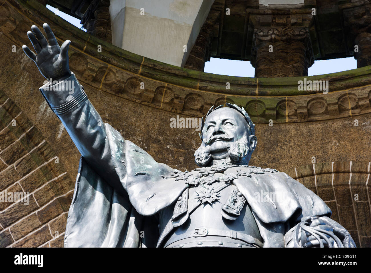 Deutschland, Nordrhein-Westfalen, Porta Westfalica, Kaiser-Wilhelm ...
