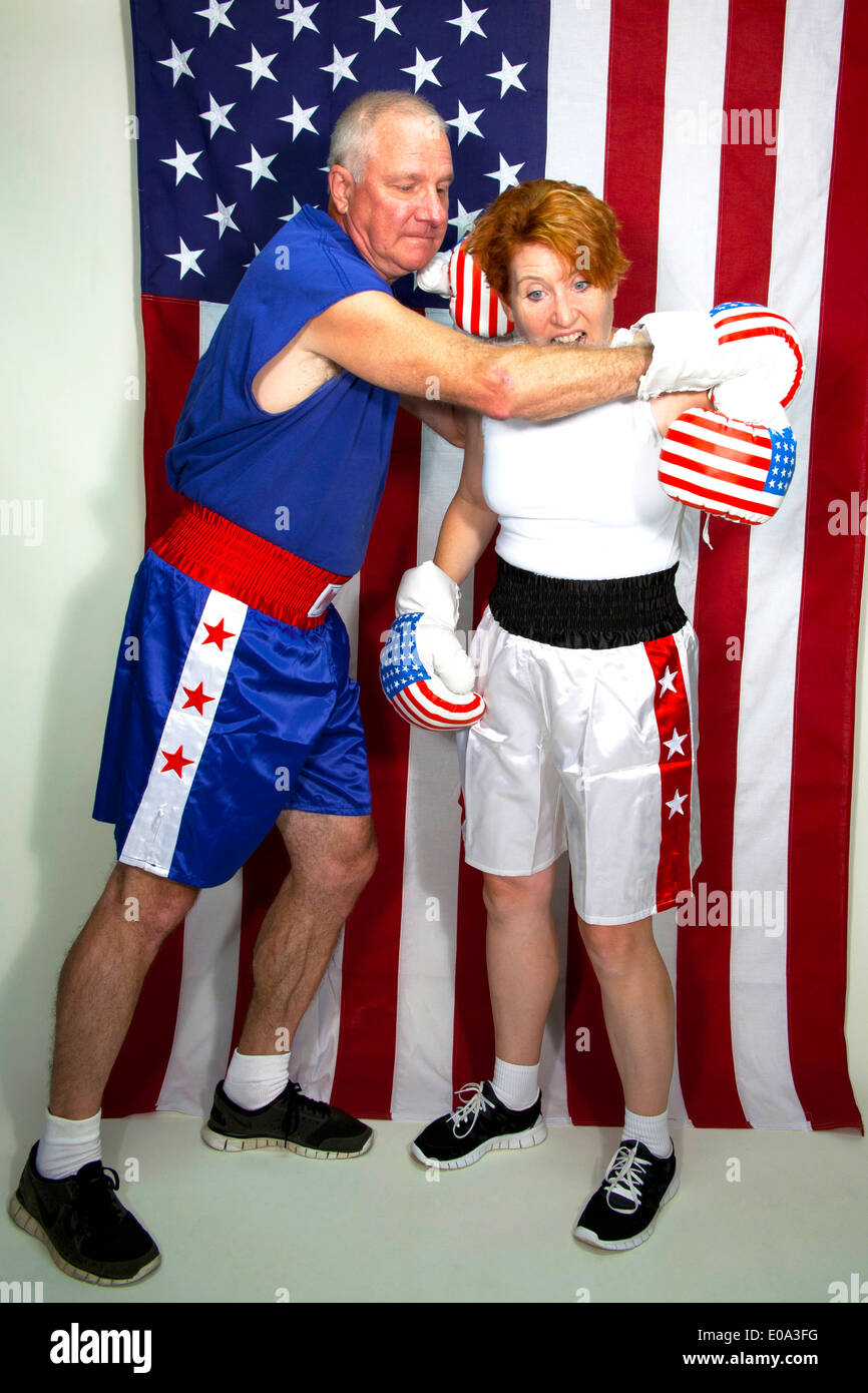 Unfair fight boxing -Fotos und -Bildmaterial in hoher Auflösung – Alamy