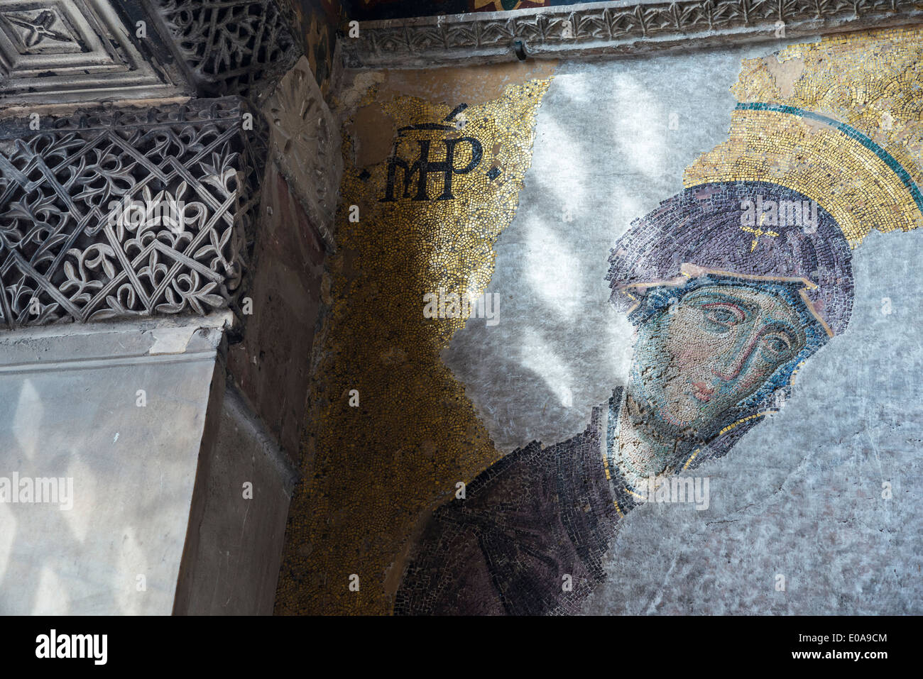 Jungfrau Maria Mosaik Stockfotos und -bilder Kaufen - Alamy