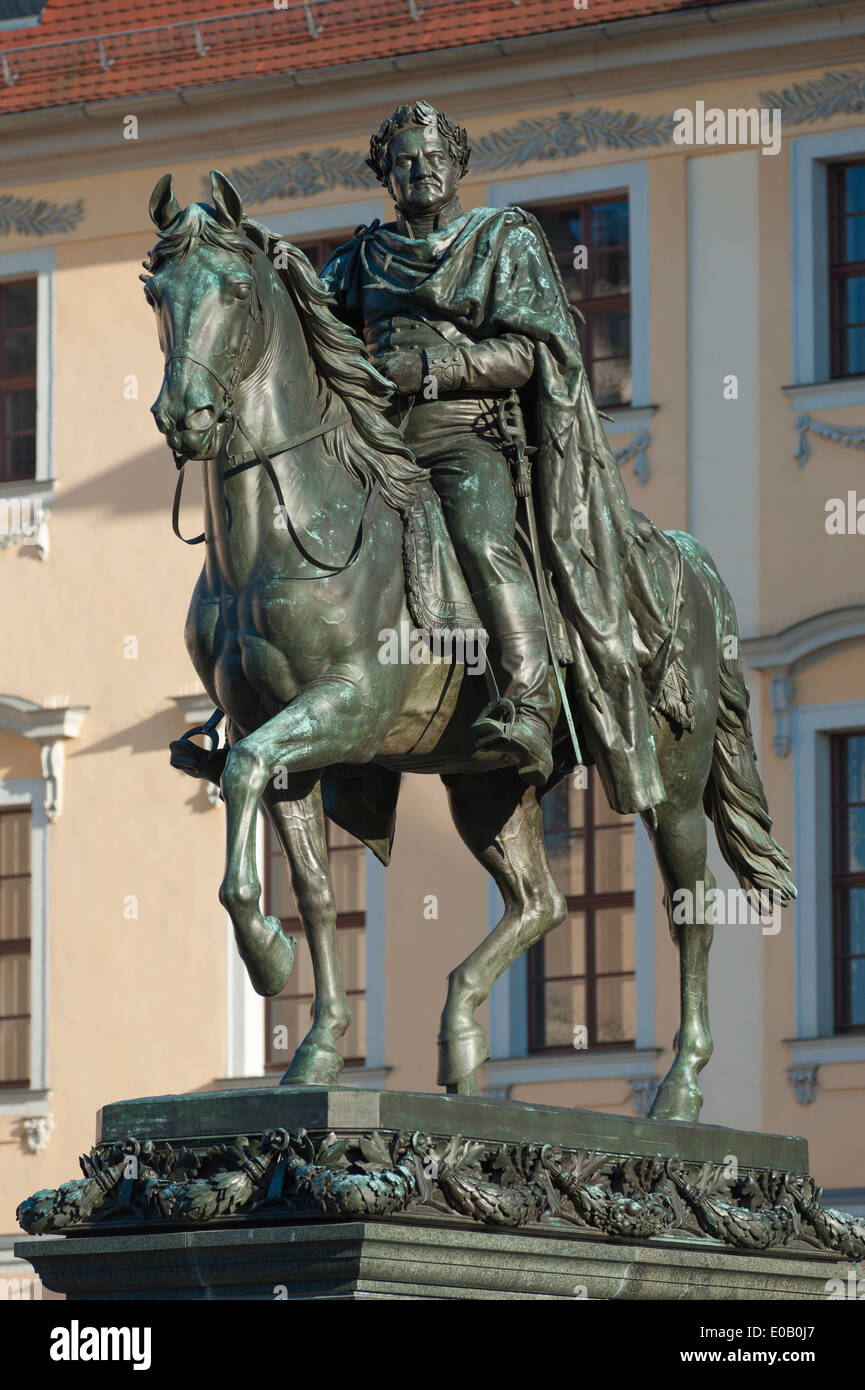 Deutschland, Thüringen, Weimar, Platz der Demokratie, Carl-August ...