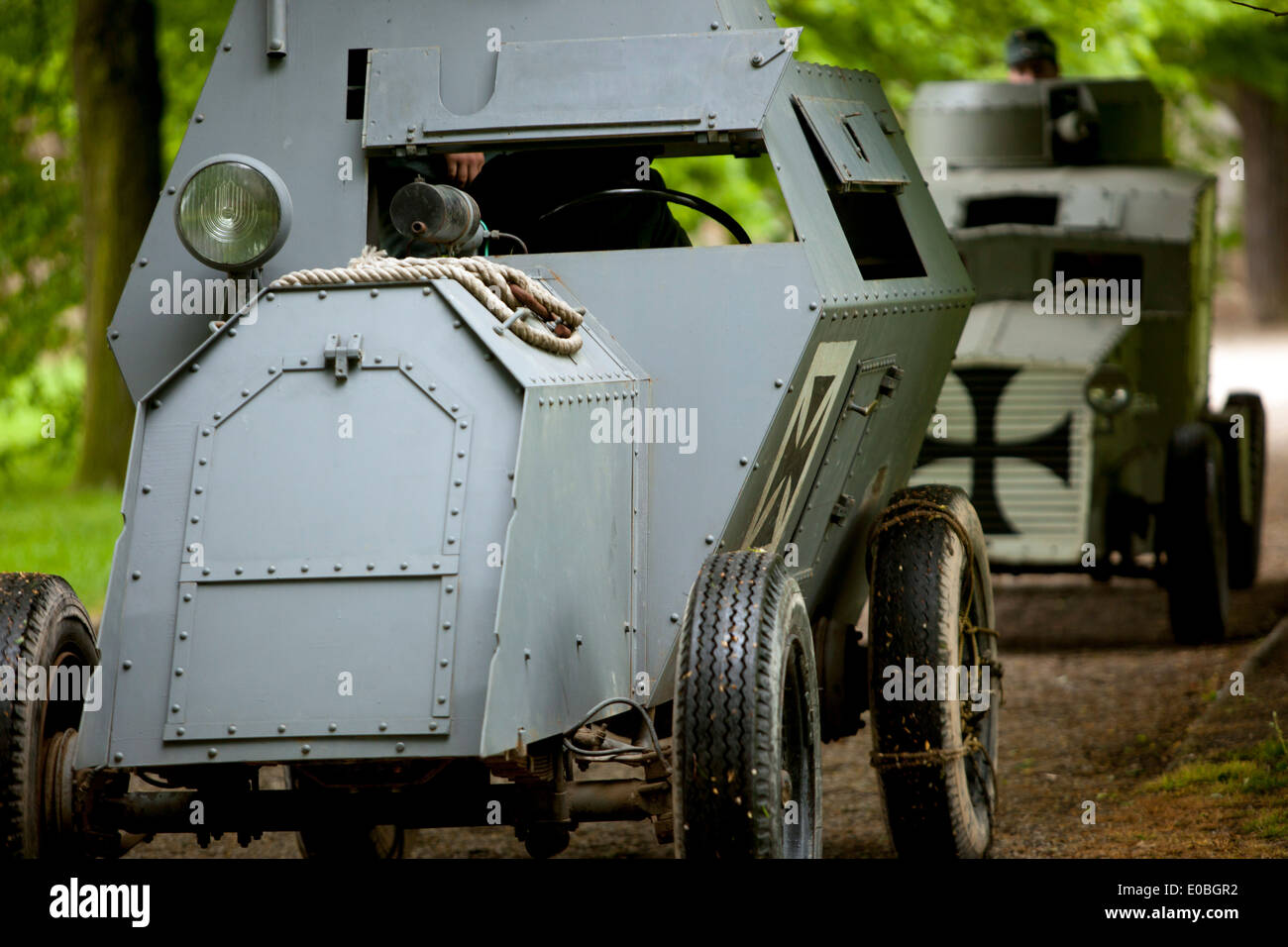 Panzerwagen Austro-Ungarischer 1. Weltkrieg Panzer Romfell ...