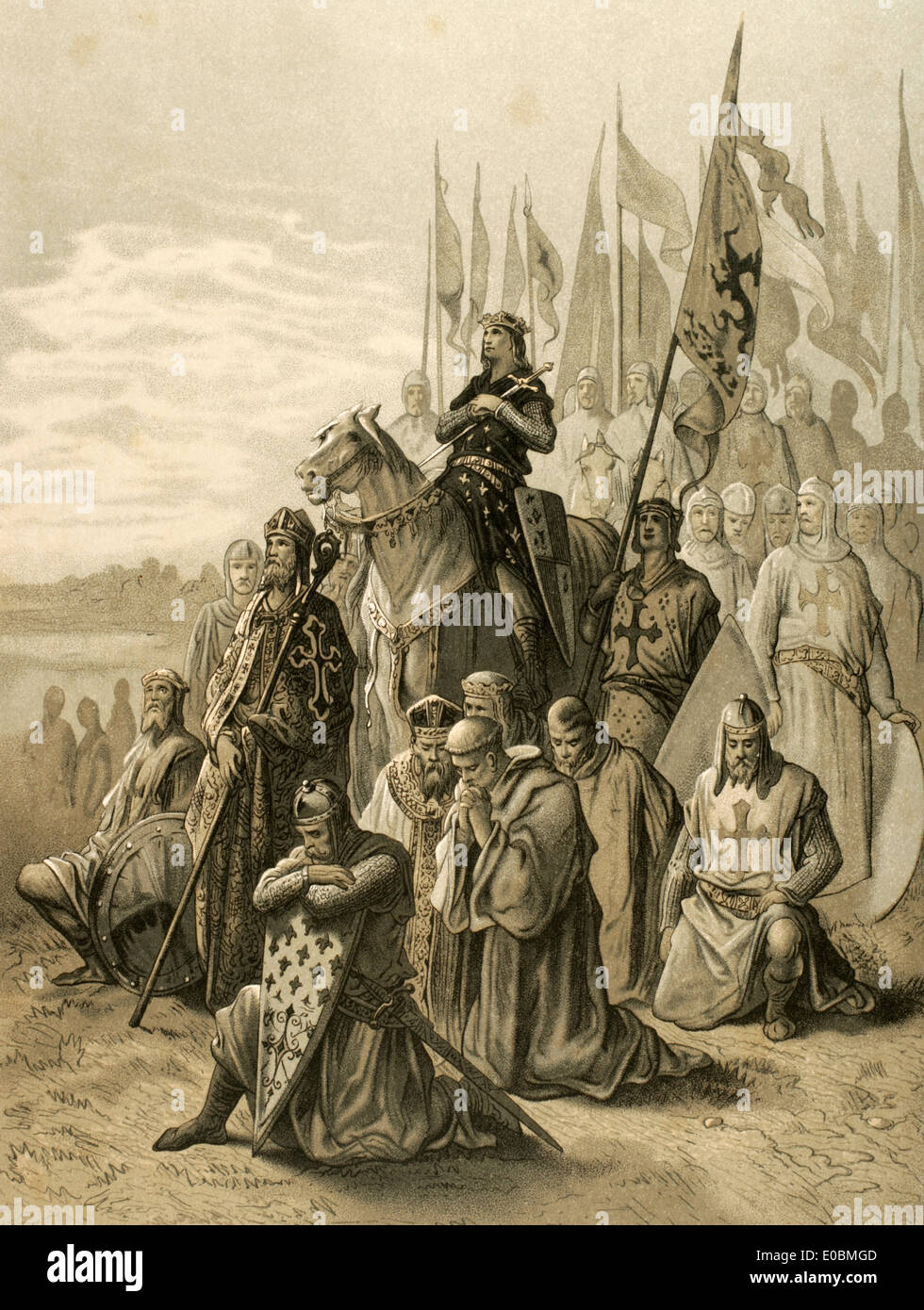 Kreuzzug ludwigs ix -Fotos und -Bildmaterial in hoher Auflösung – Alamy