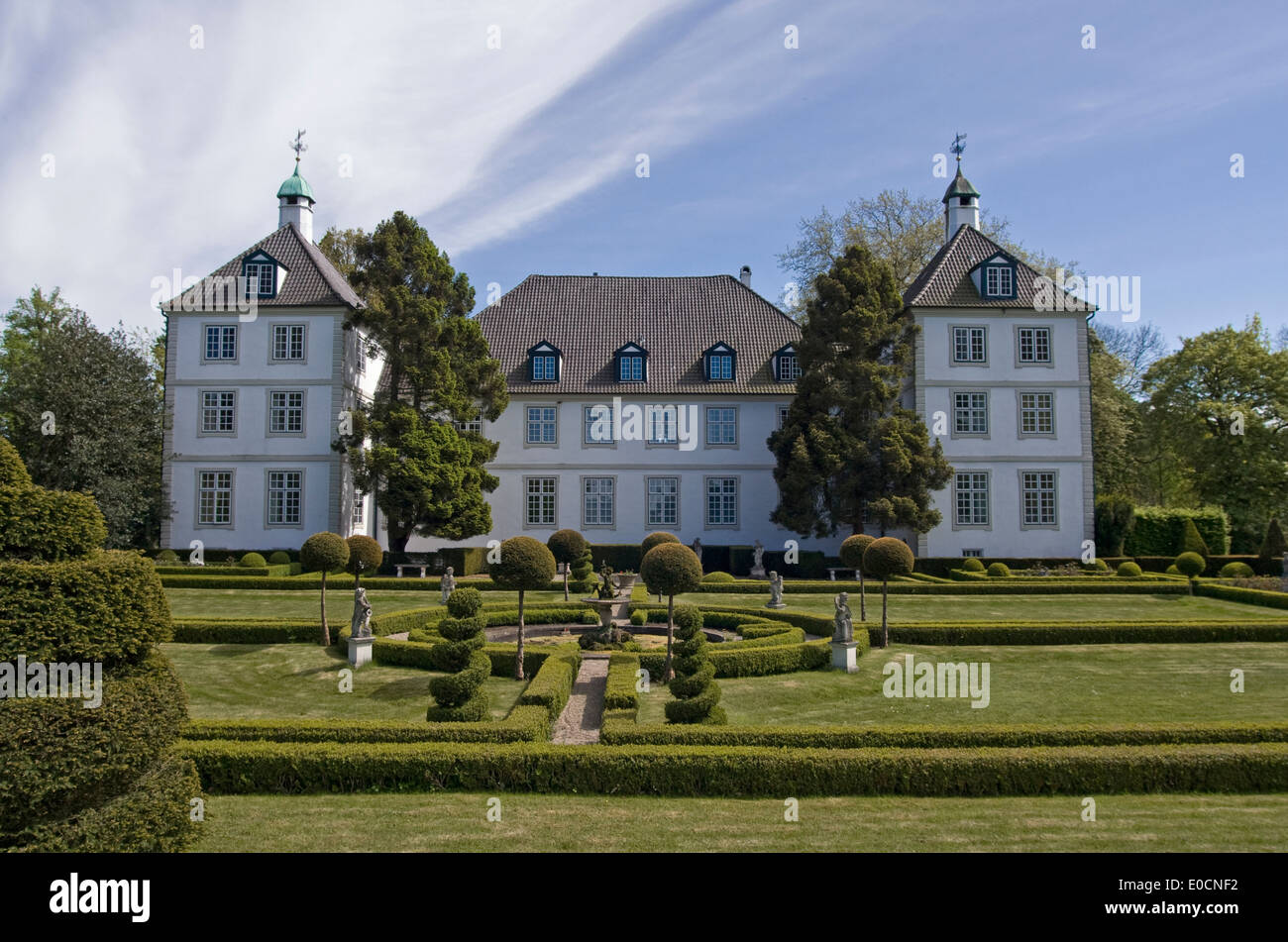 Europa, Deutschland, Schleswig-Holstein, Panker, Gut Panker, Herrenhaus ...