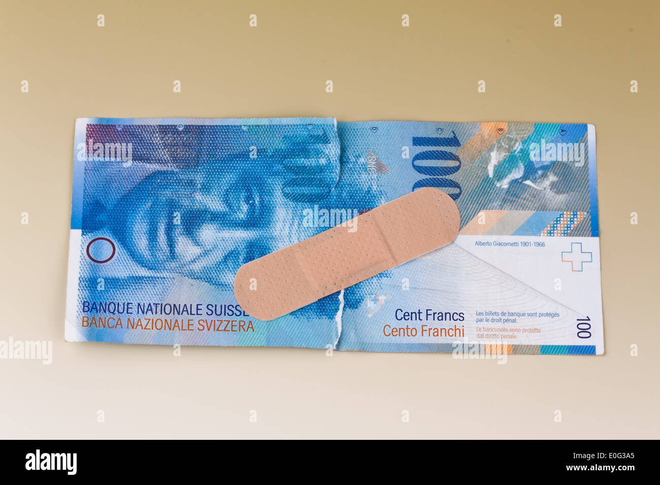 Schweizer Franken von Banknoten. Währung der Schweiz, Schweizer Franken ...