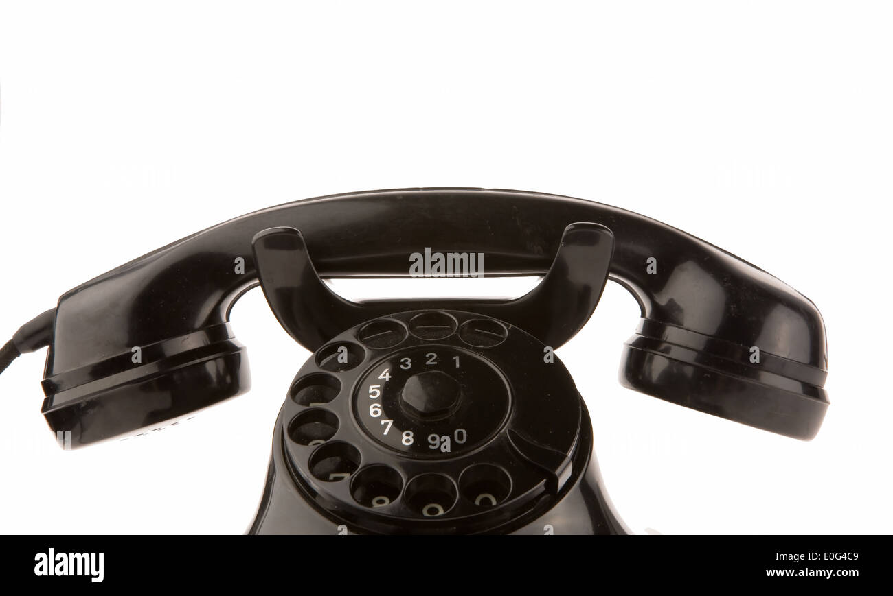 altes antikes Telefon Telefon vintage Stockfotografie - Alamy