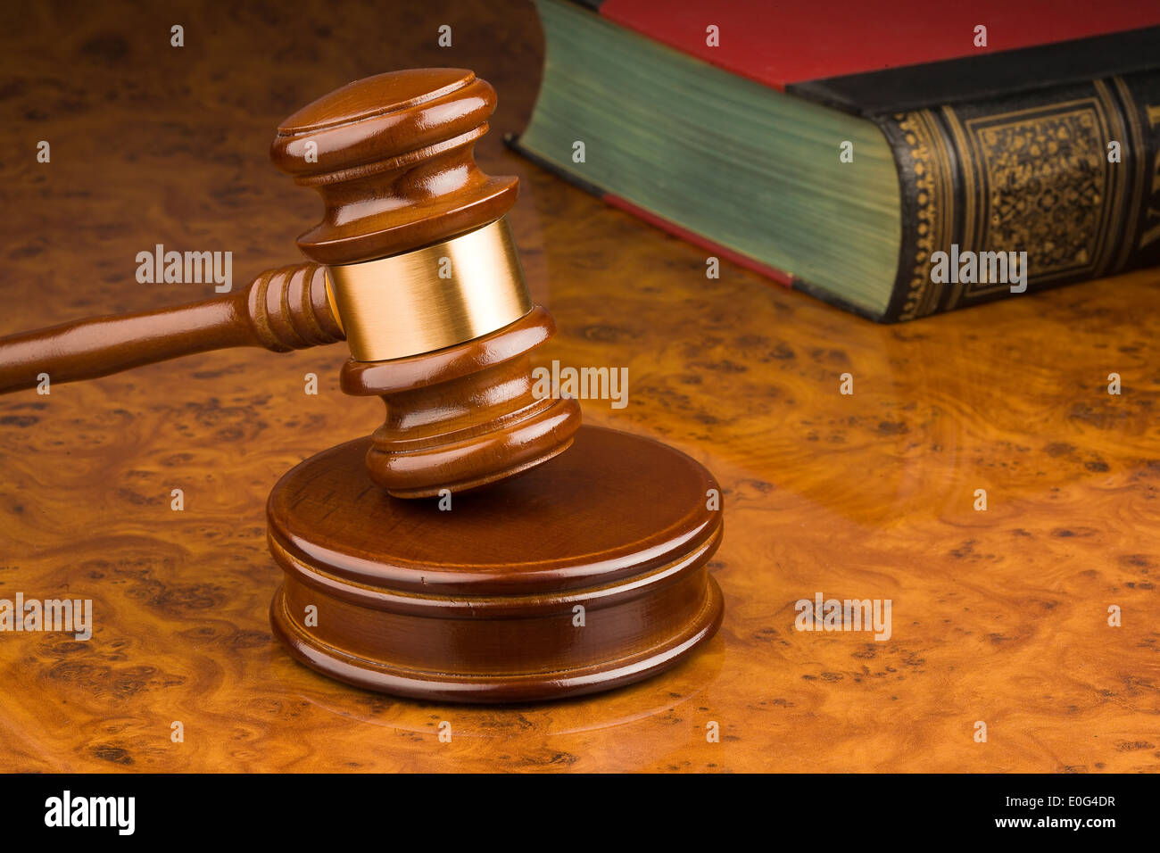 Hof Hammer, Gerichtshammer Stockfotografie - Alamy