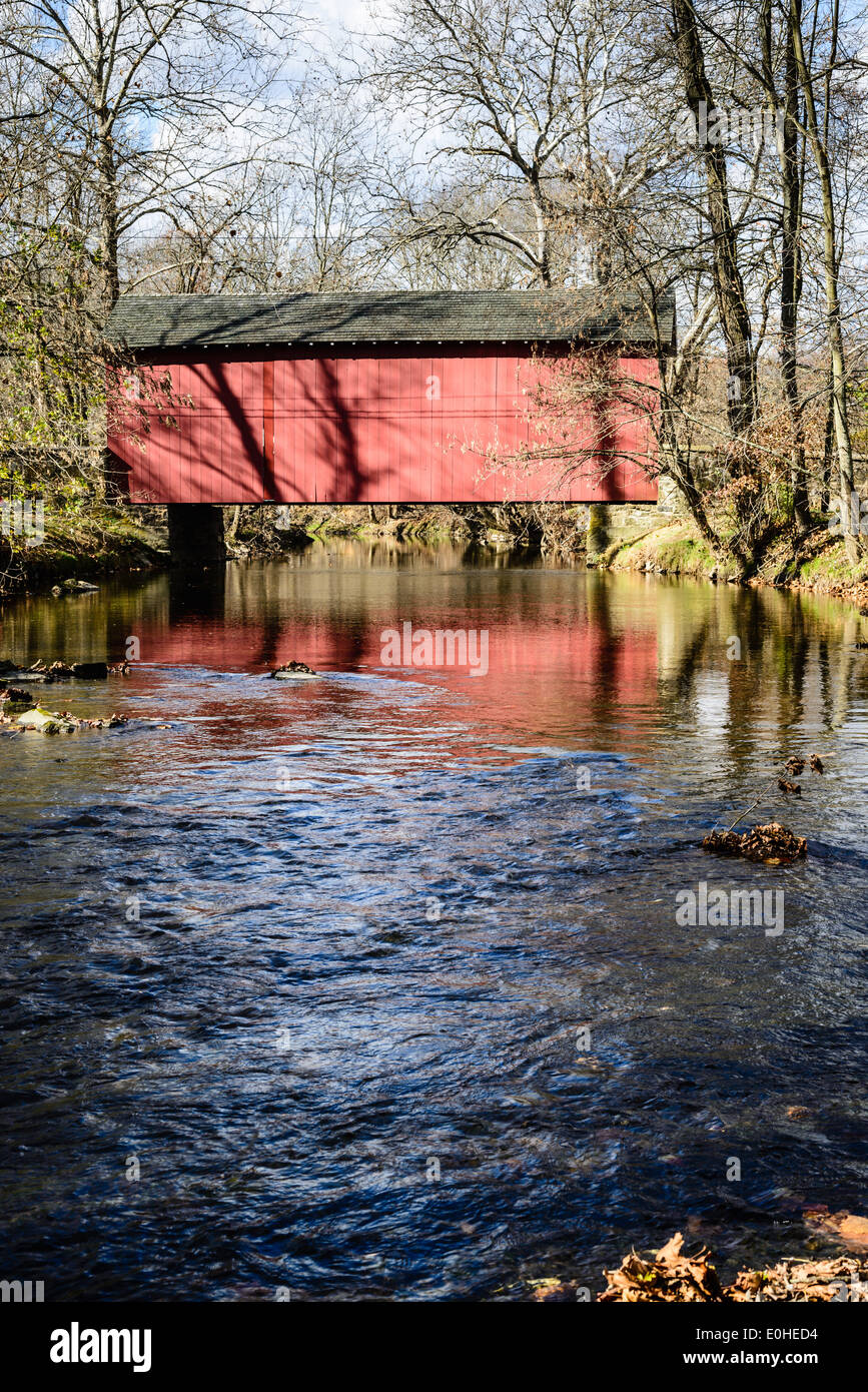 Ashland Covered Bridge (aka Gerste Mill Road Covered Bridge), Gerste ...