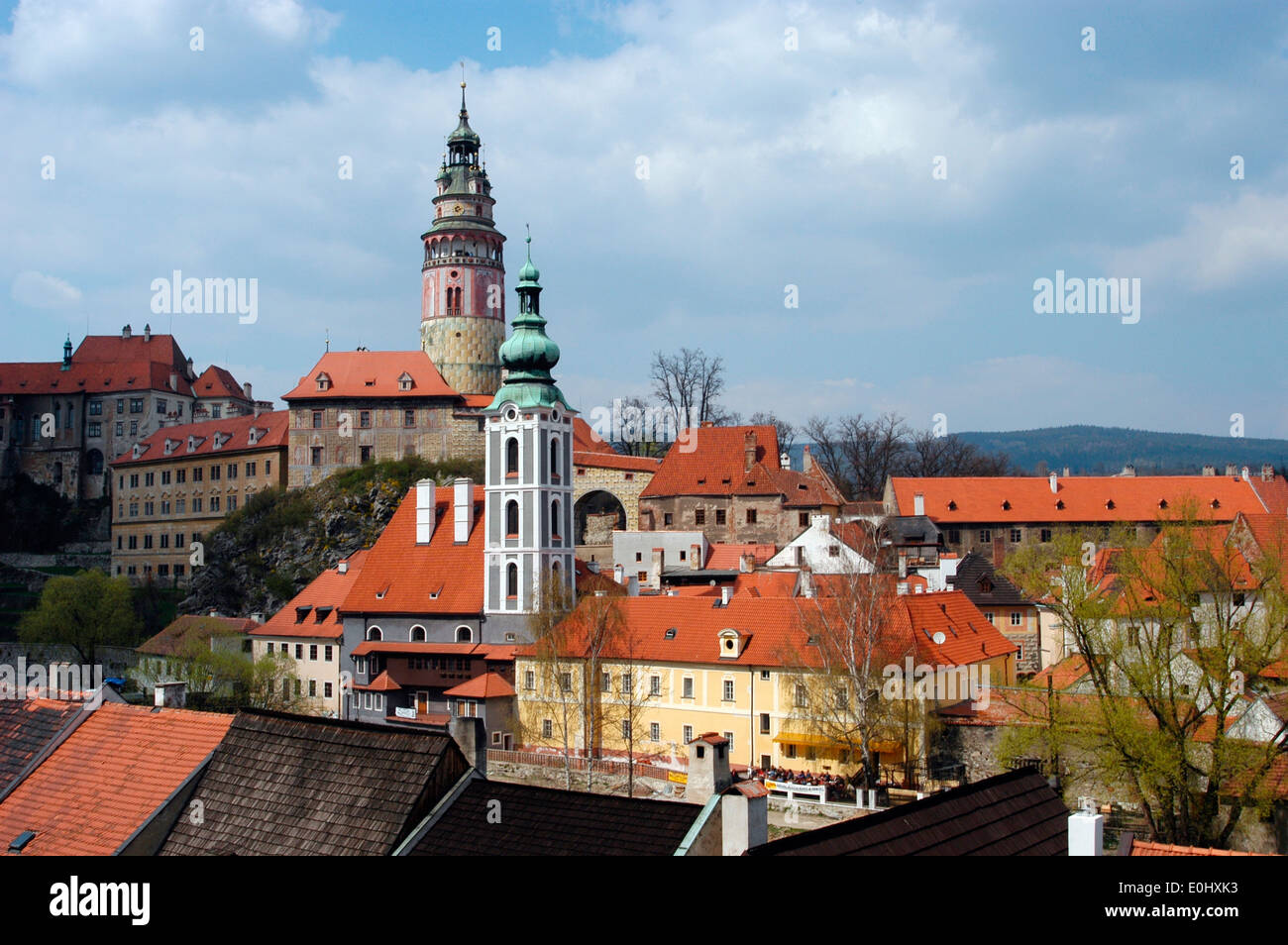 Sandsteinschlucht, Cesky Krumlov, UNESCO-Weltkulturerbestätten, Häuser ...