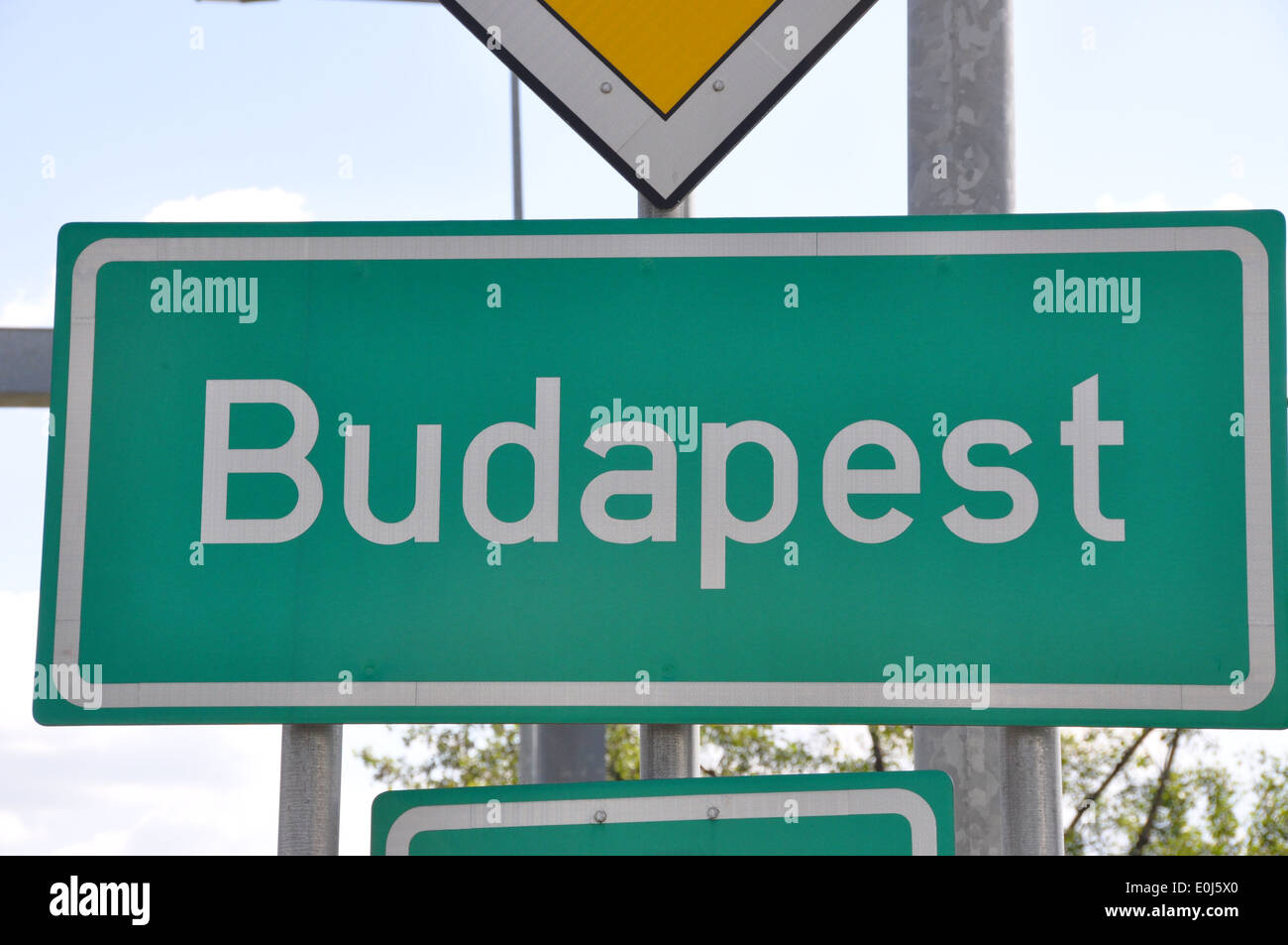 Budapest Sign Stockfotos & Budapest Sign Bilder - Alamy