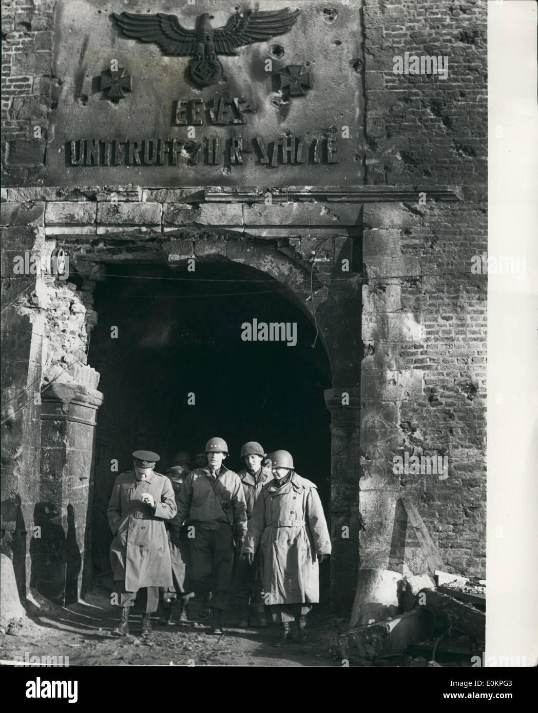 Eisenhower 1945 -Fotos und -Bildmaterial in hoher Auflösung – Alamy