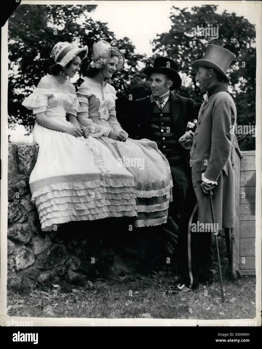 6. Juni 1951 - Hockens Festival Pageant in Rochester. Die ...