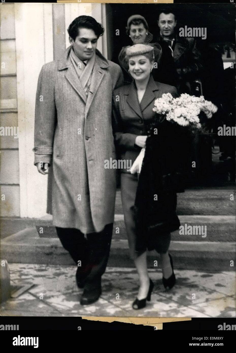 1. Januar 1954 - Miss Germany 1950 heiratete: Miss Germany 1950 und die ...