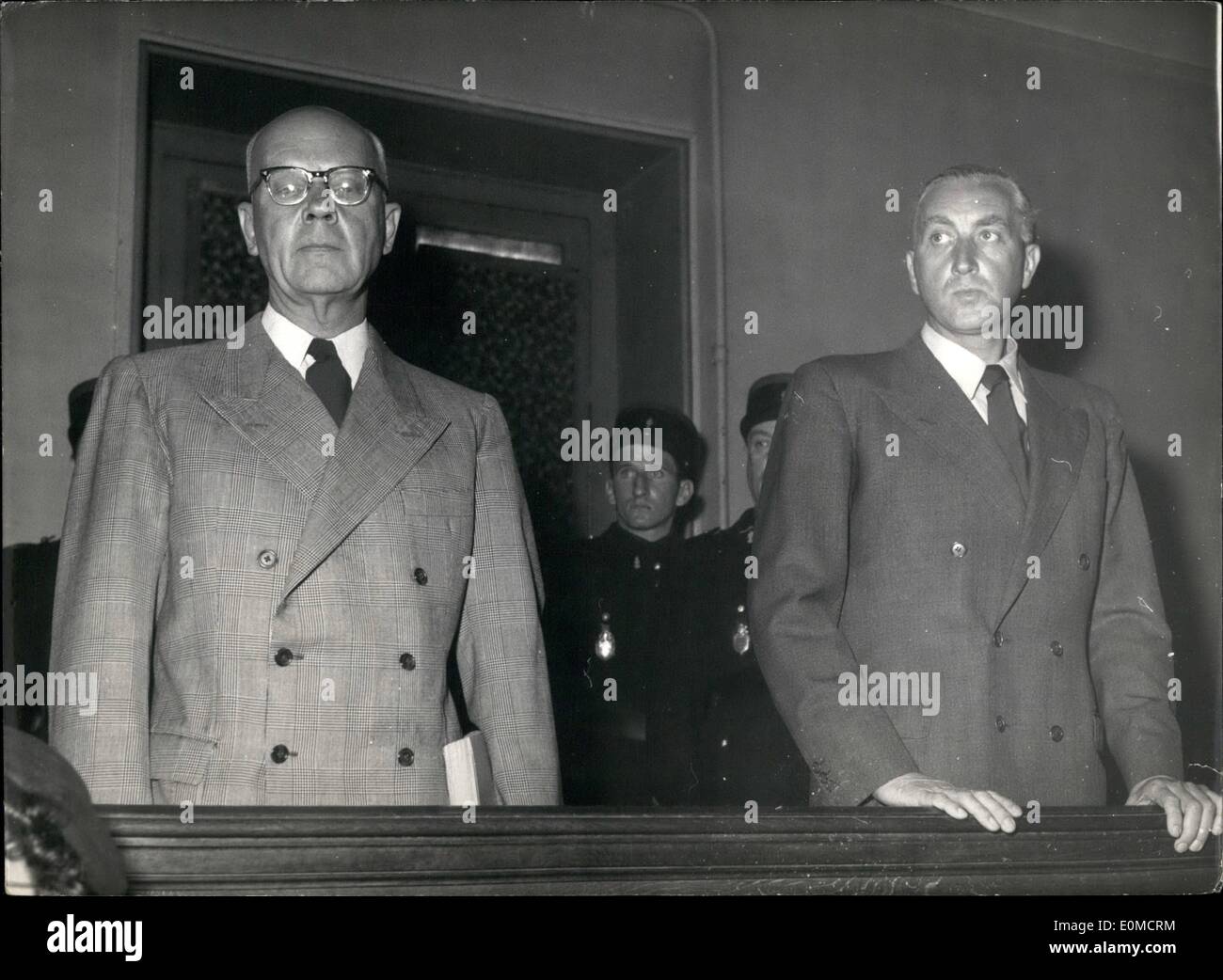 Sept. 09, 1954 - zweite Testversion von der "Schlächter von Paris''; Ex ...