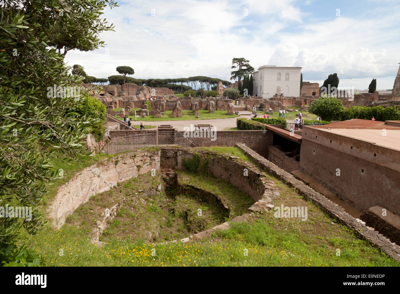 Palatine Hill Rome Stockfotos und -bilder Kaufen - Alamy