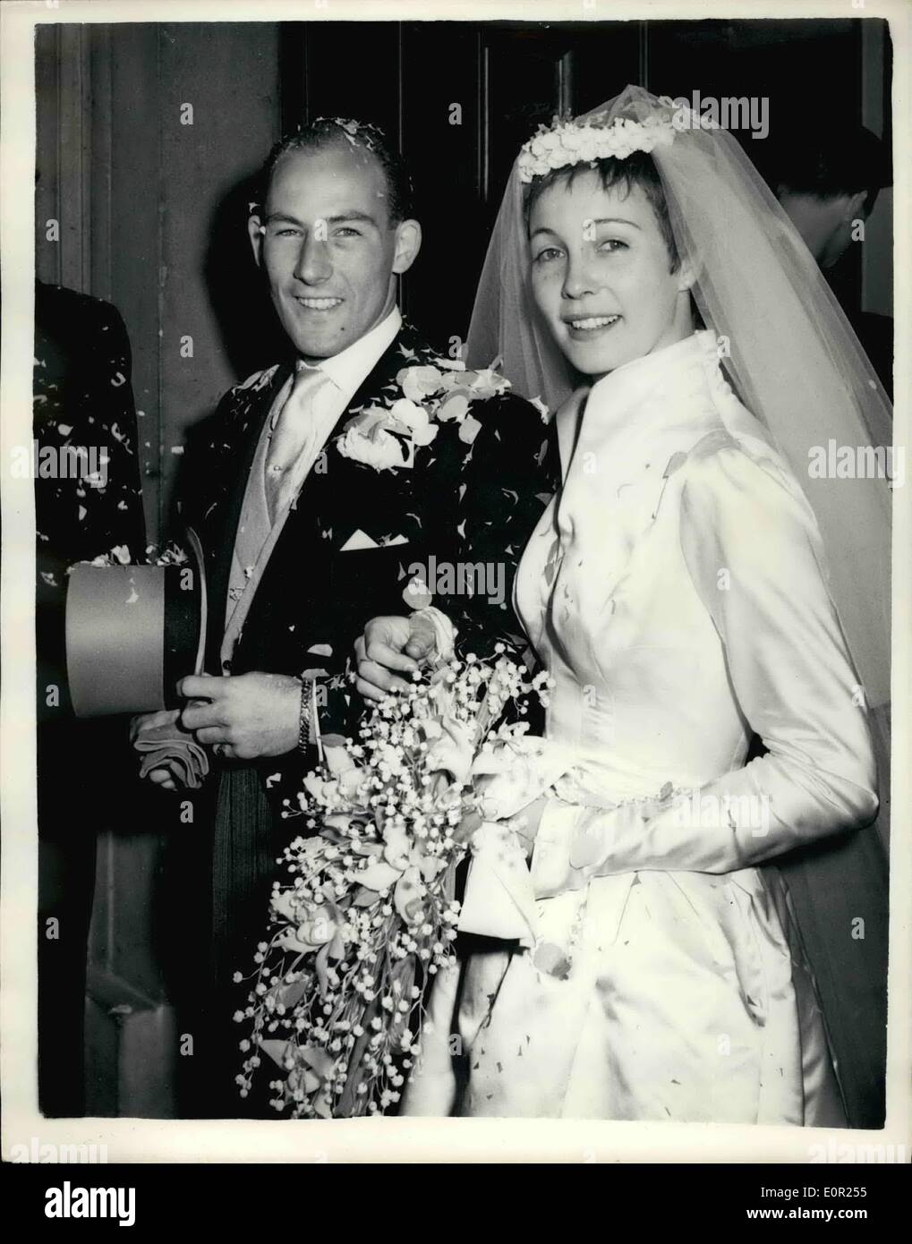 10. Oktober 1957 - Stirling Moss mittwochs.: Die Hochzeit fand heute ...