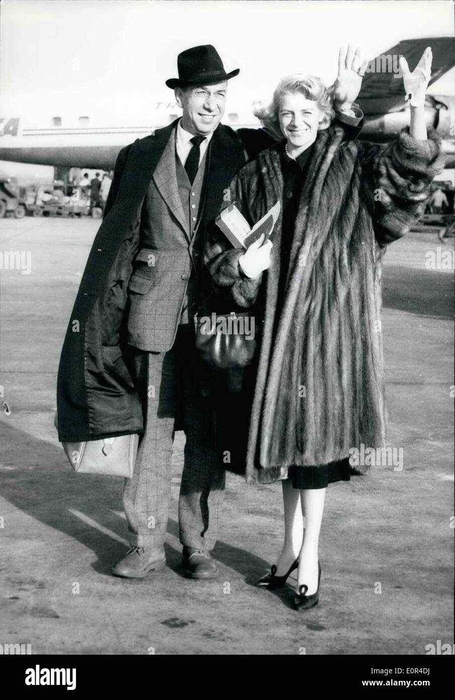 2. Februar 1958 - Jose Ferrer auf A Flying besuchen Werke: Jose Ferrer ...