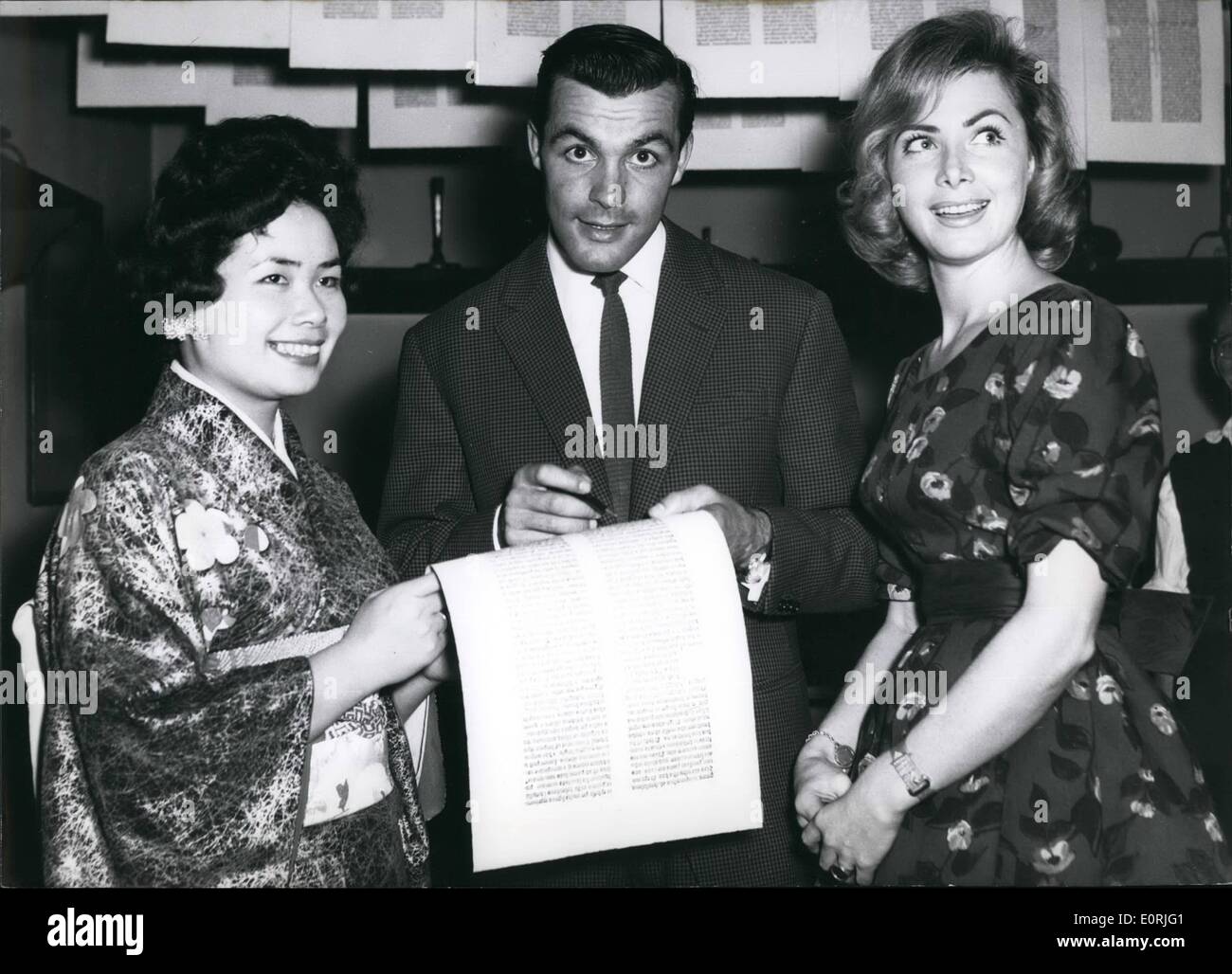10. Oktober 1959 - Toni Sailer jetzt auch Japans Film Idol nach zwei ...