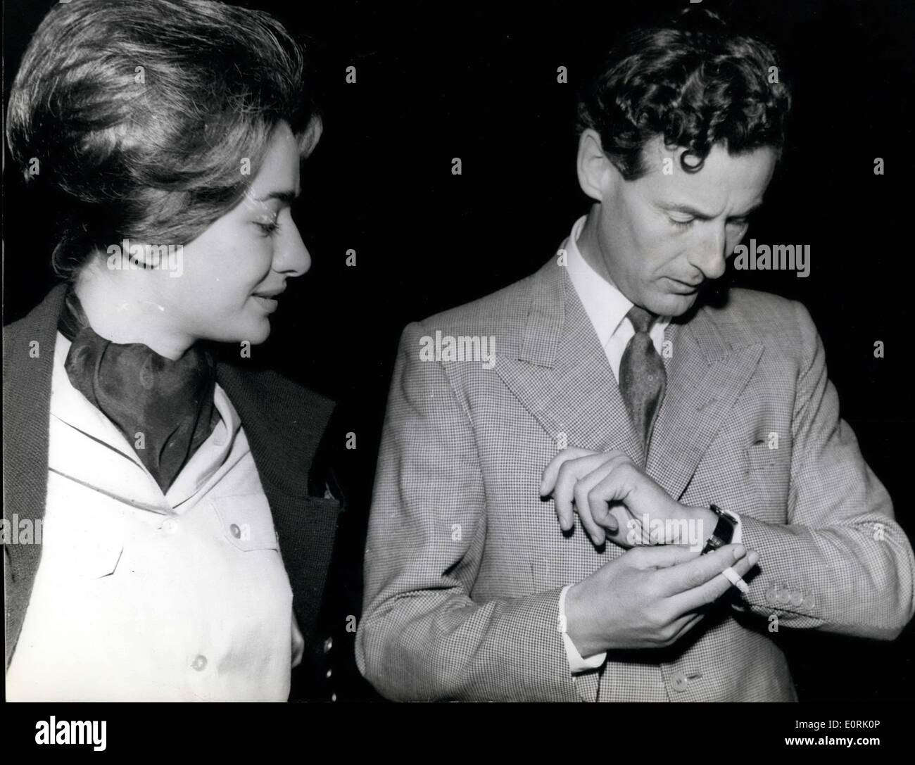 10. Oktober 1959 - 10.12.59 Peter Townsend und seine Frau zu werden ...