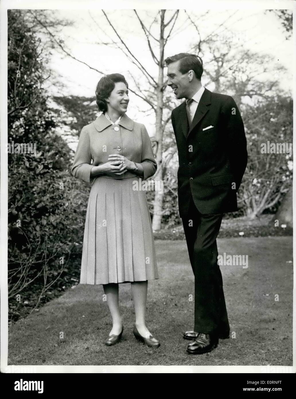 2. Februar 1960 - Prinzessin Margaret Engaged: Prinzessin Margaret soll ...