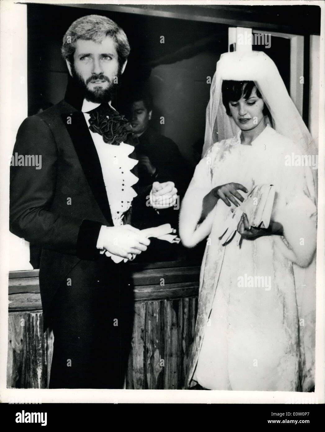 31. Oktober 1960 - John Barrymore und Gaby Palazzolo heiraten.: die ...