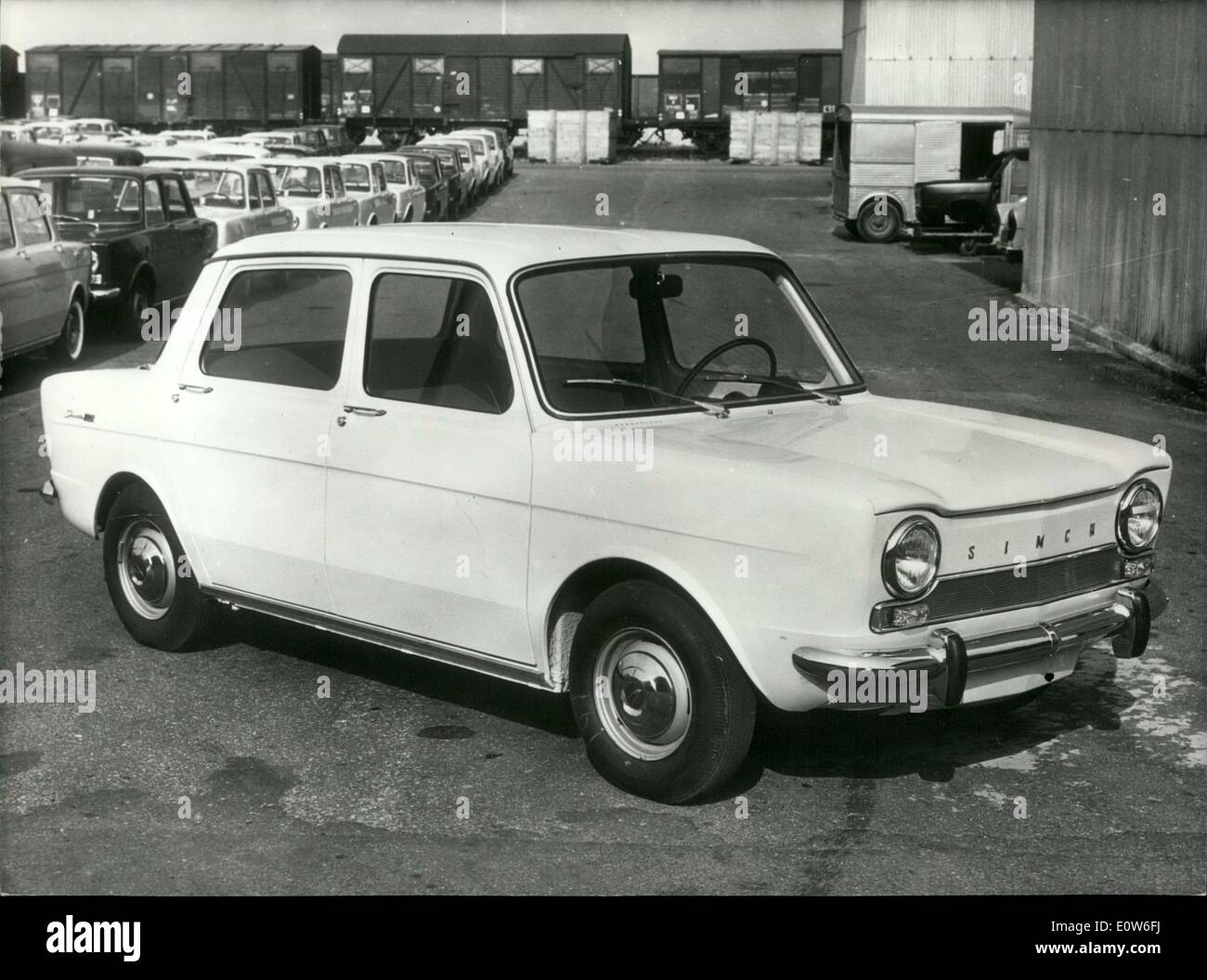 1961 the new simca 1000 -Fotos und -Bildmaterial in hoher Auflösung – Alamy