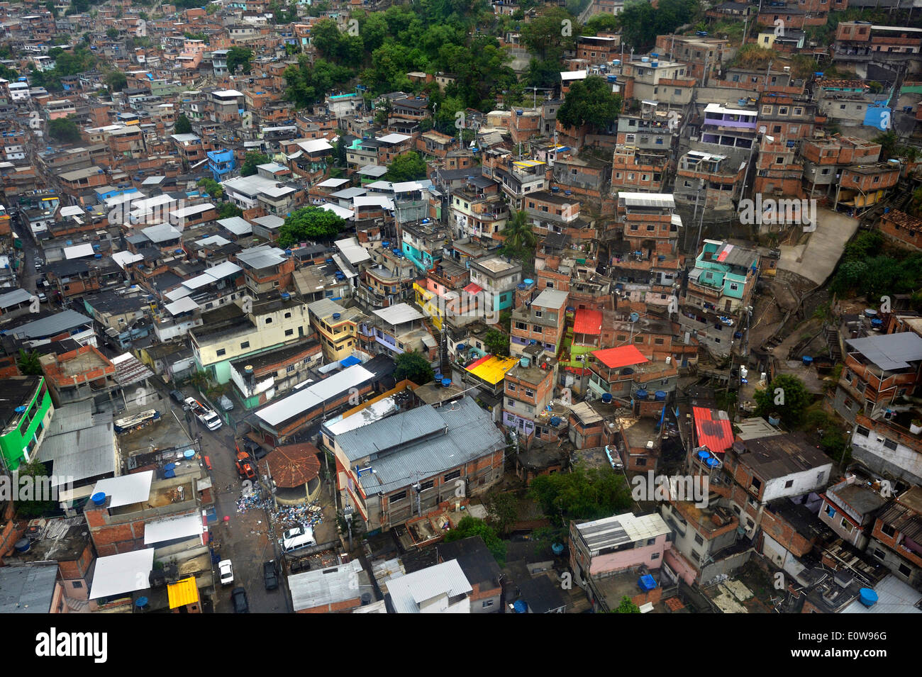Complexo Alemao Favela in Rio De Janeiro, Brasilien Stockfotografie - Alamy