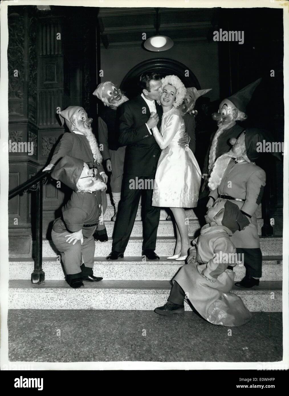 1. Januar 1963 - Snow White verheiratet in Caxton Hall: 24 jährige ...