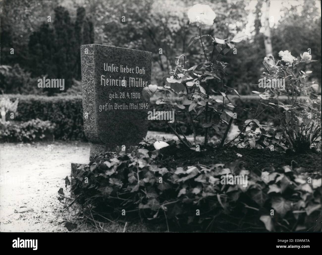 Sept. 09, 1963 - deutsche Richter Reihenfolge Exhumierung von Gestapo ...