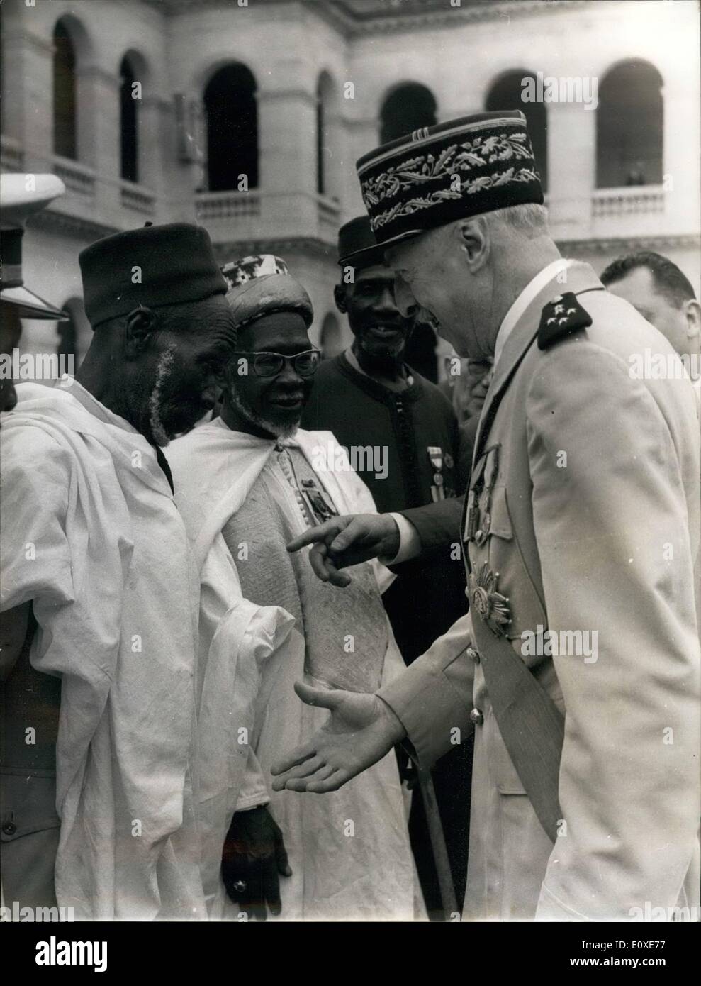 7. Juli 1966 - war feierte der 100. Geburtstag von General Mangin in ...