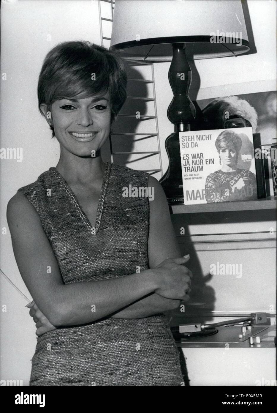 8. August 1966 - ist Margit Saad der Sänger von "Es War ja Nur Ein ...