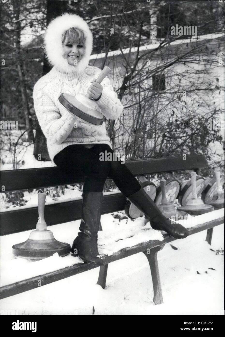12. Dezember 1966 - sie will zu einem '' Curling-Meister ''... ...und ...