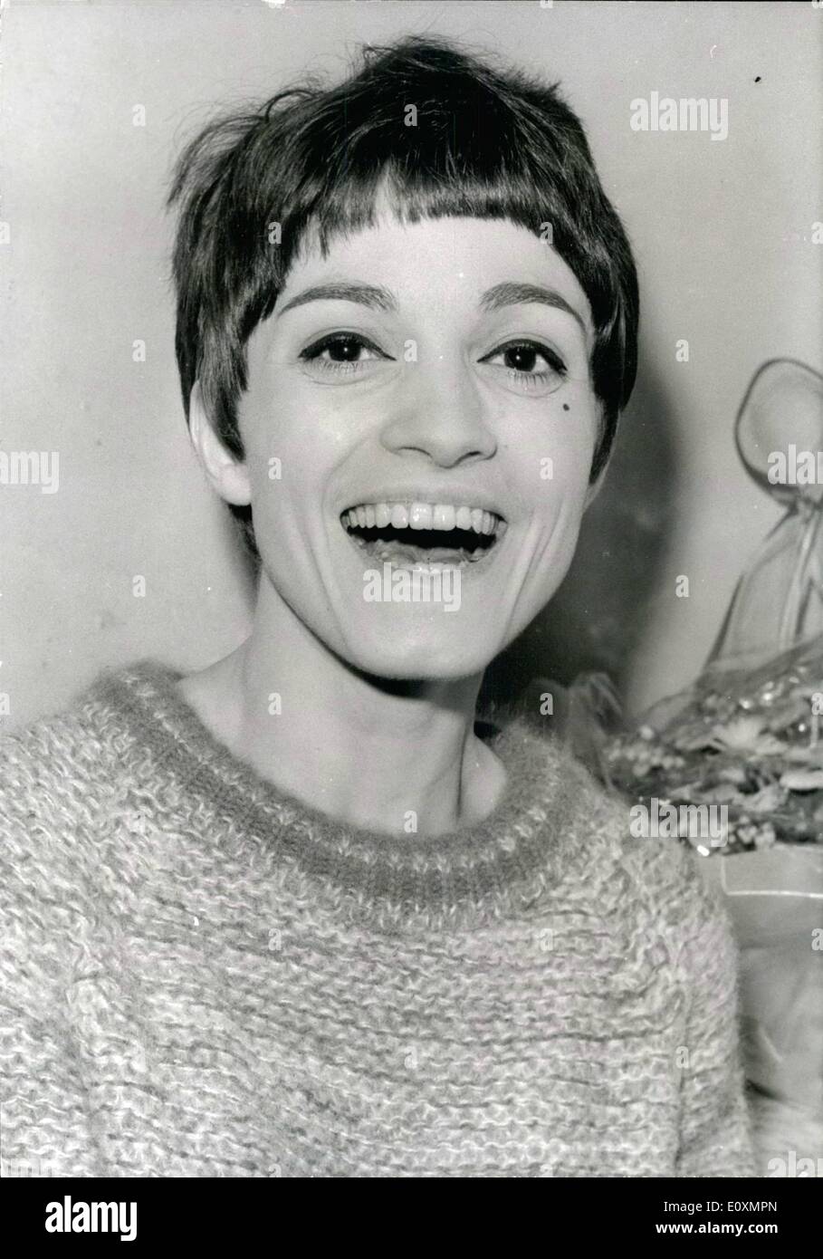 4. April 1967 - Einführung einer neuen Mistinguett: Mireille Mathieu ...